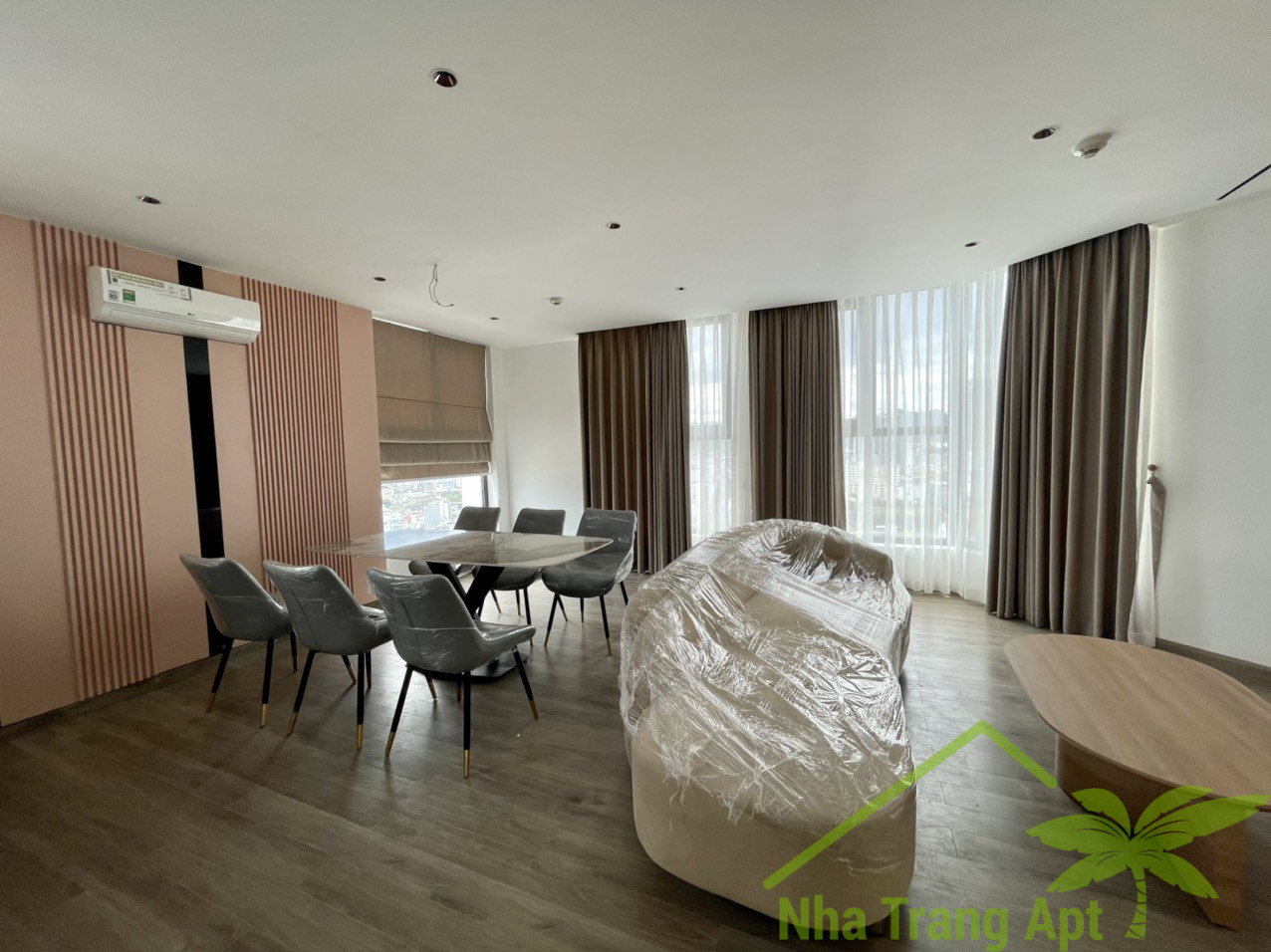 Unique 3 bedroom APT for rent in Hud building A711 - Nha Trang Apartment